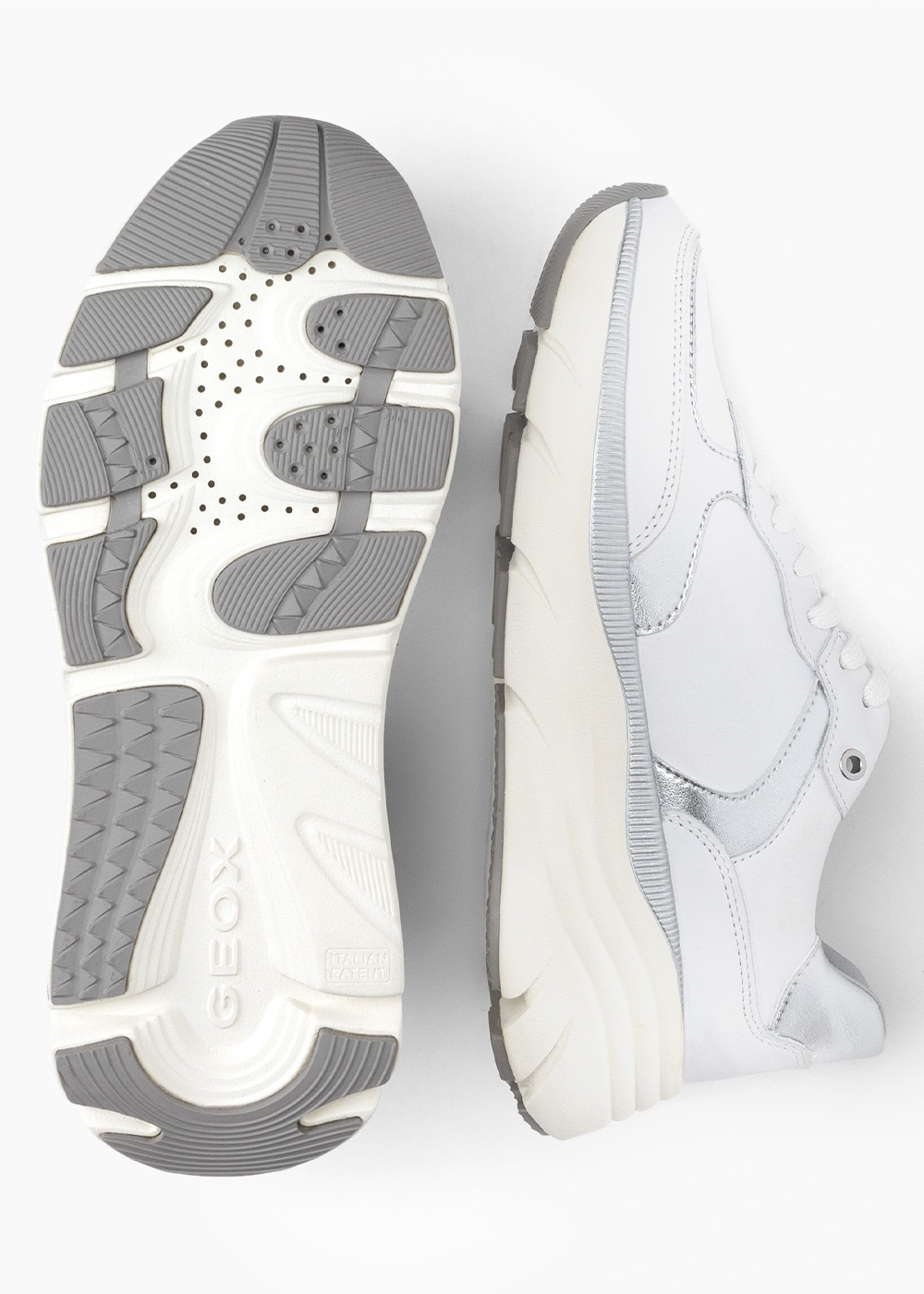 Damen Sneaker Weiß GEOX D DIAMANTA - 71,99 € - Sneaker Peeker - Größte ...