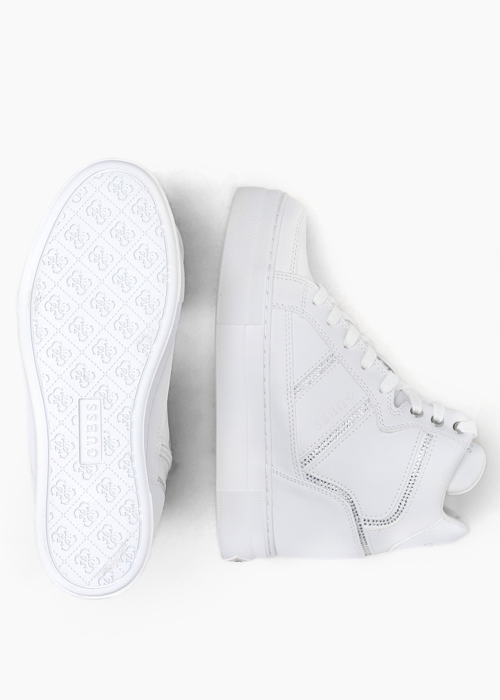 Damen Sneaker Weiß GUESS GIALA - 95,84 € - Sneaker Peeker - Größte ...