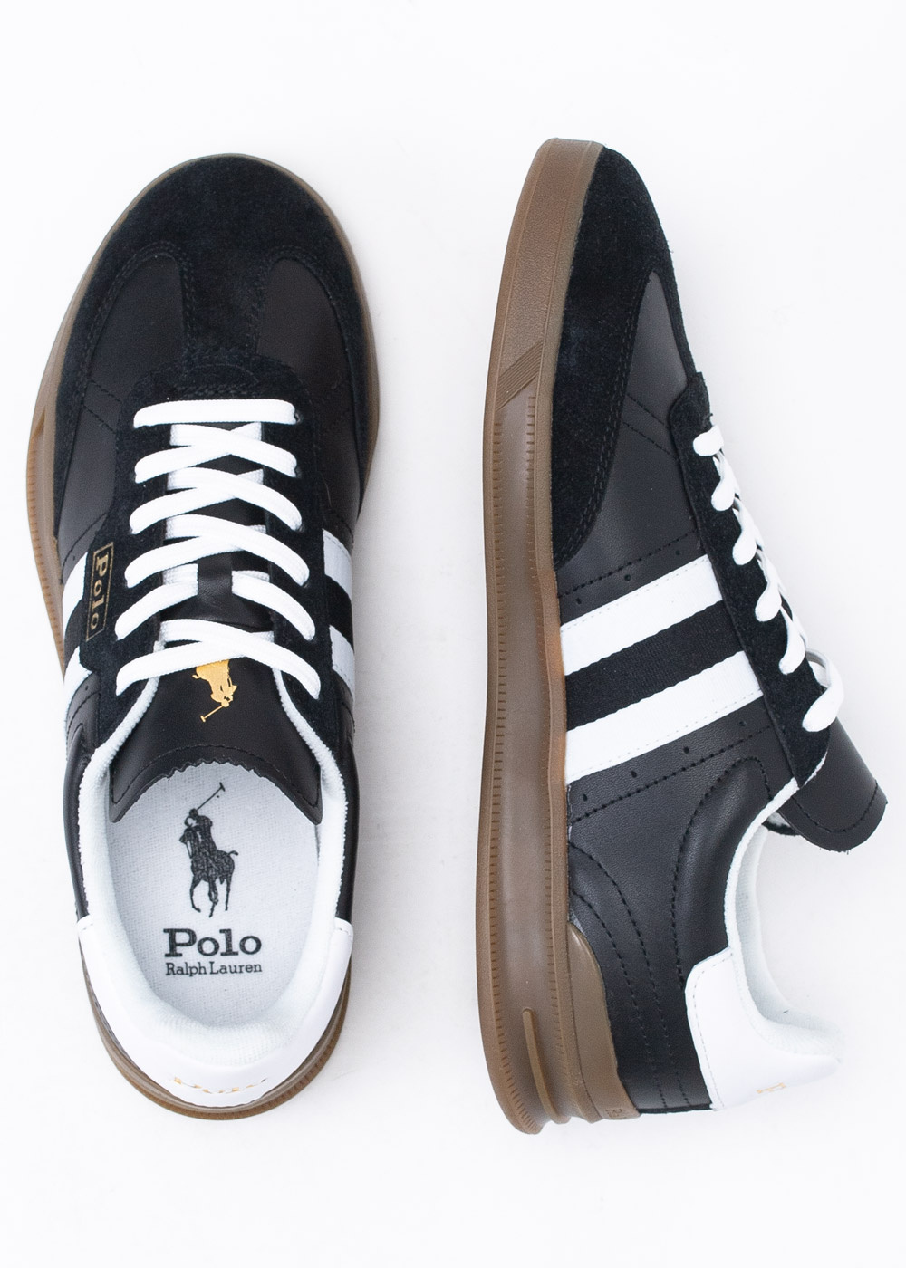 Herren Sneaker Schwarz Polo Ralph Lauren HRT Aera - 90,99 € - Sneaker ...