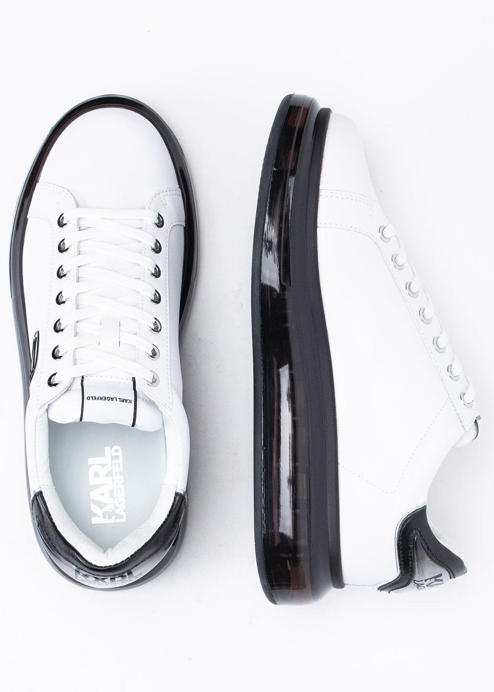 Herren Sneaker Weiß KARL LAGERFELD KAPRI KUSHION KARL PLEXIKONIC LO - 143,99 € - Sneaker Peeker ...